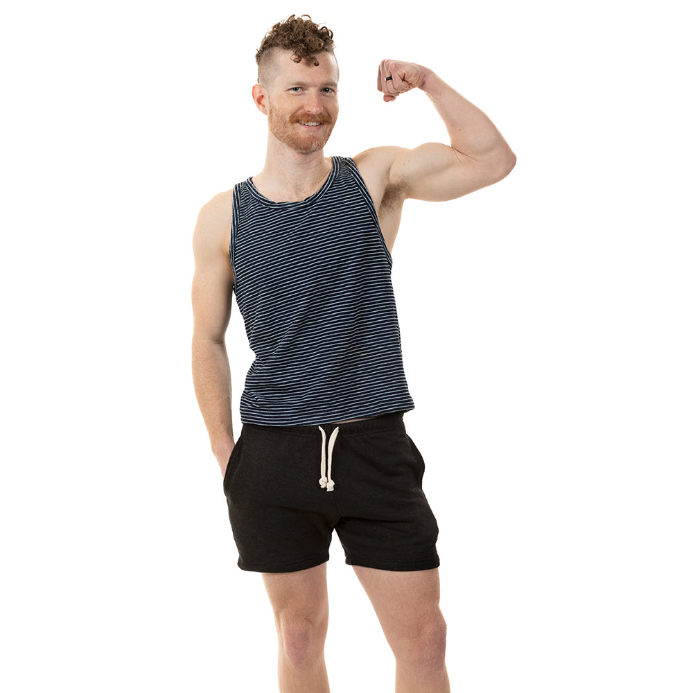 Sweat Shorts – Blade + Blue