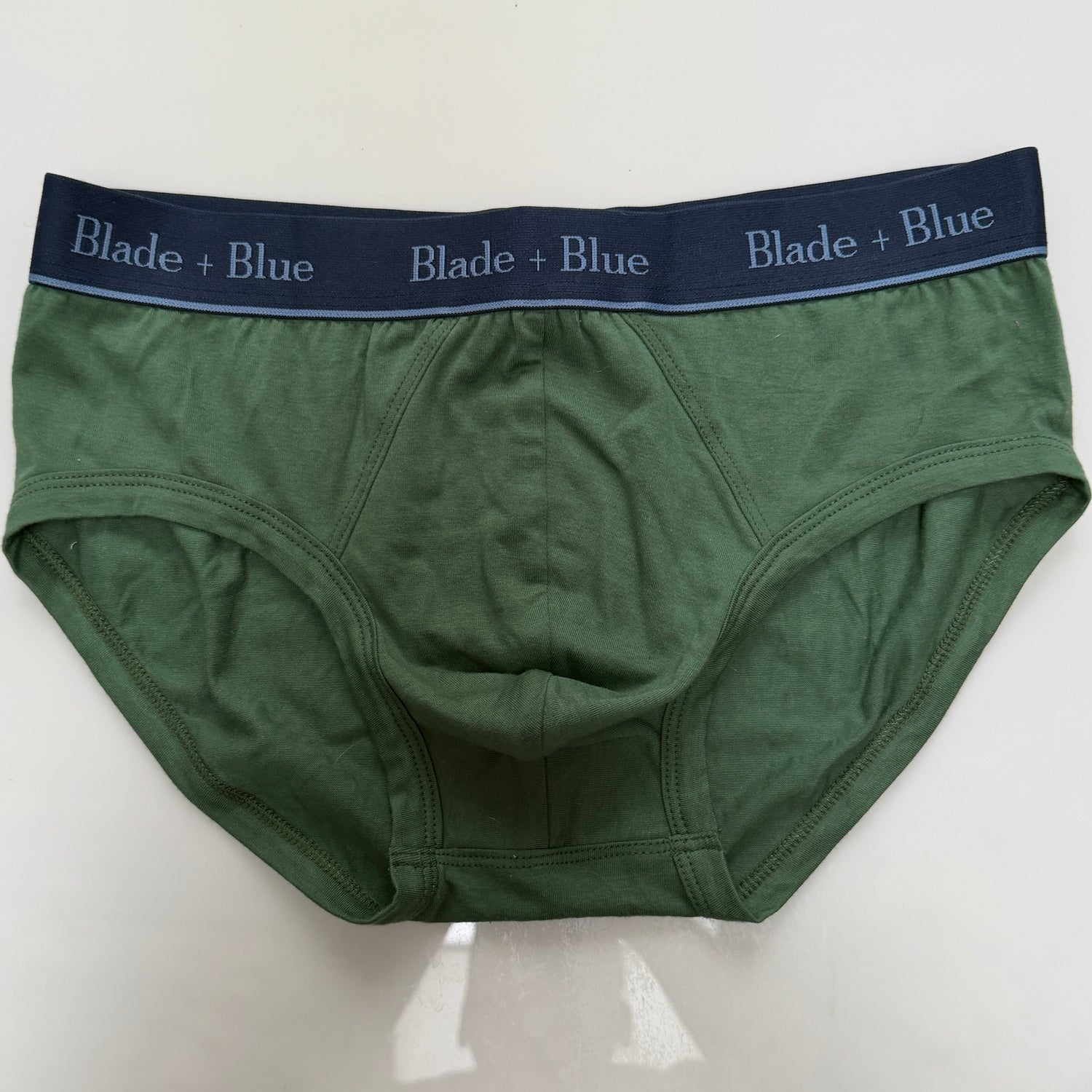 Sample Sale #18 : Green Low Rise Brief Underwear: Size MEDIUM – Blade ...