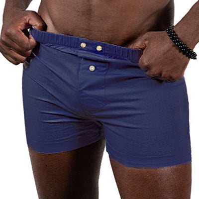 "SPIKE" True Blue Slim-Cut Boxer Short - Made in USA – Blade + Blue