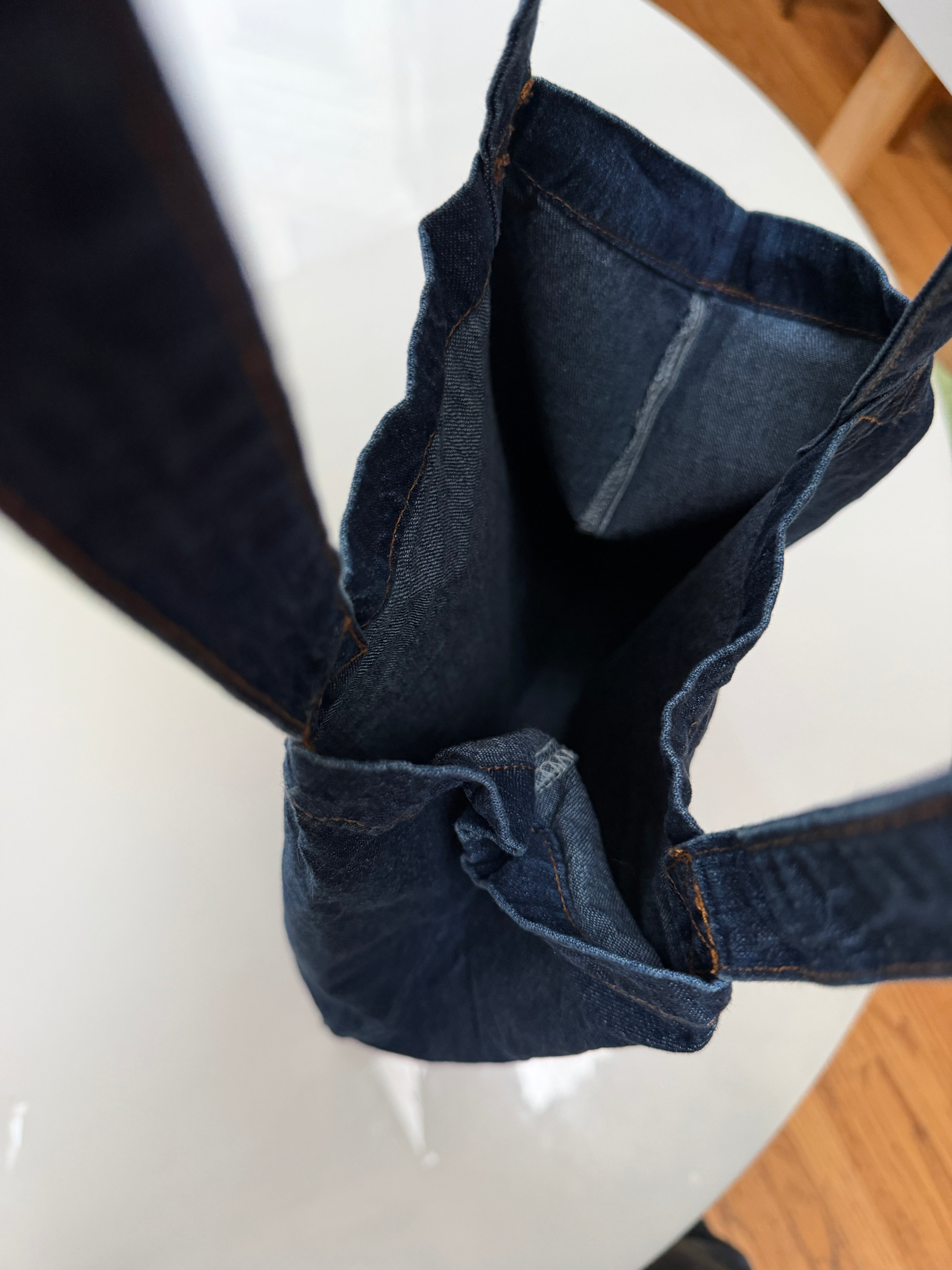 Sample Sale #85 : Blue Denim Tote Bag – Blade + Blue