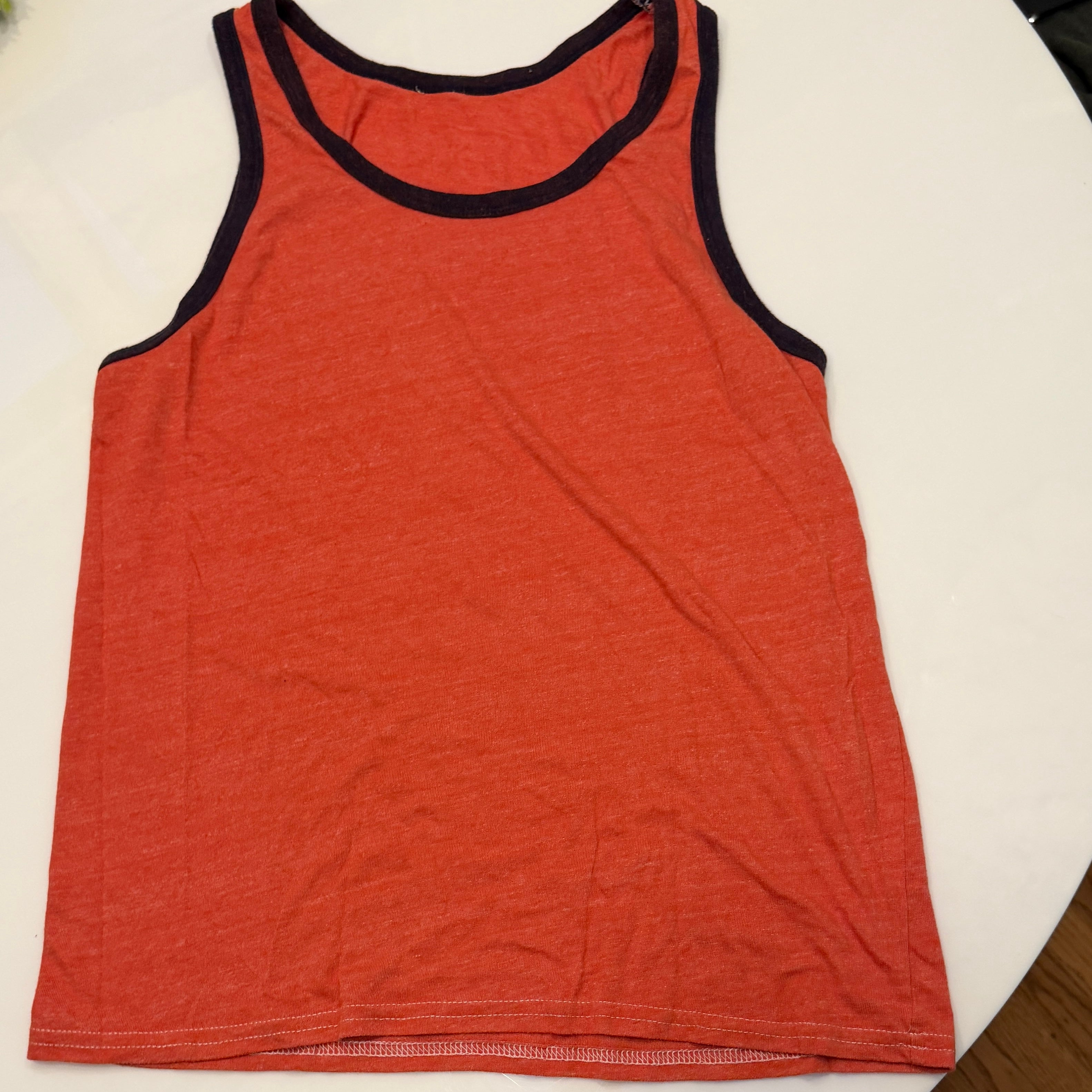 Sample Sale #224 : Red Varsity Tank Top: Size LARGE – Blade + Blue