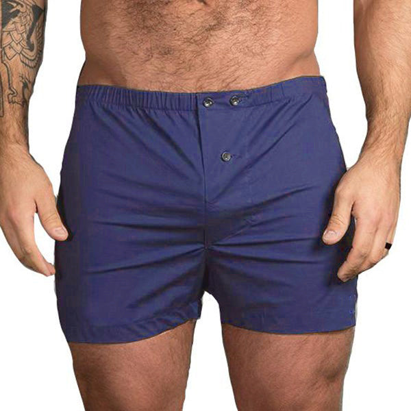 Slim-Cut Boxer Short Solid – Blade + Blue